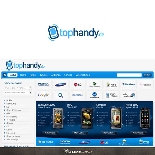 Logo for mobile phone web shop | Logo design contest