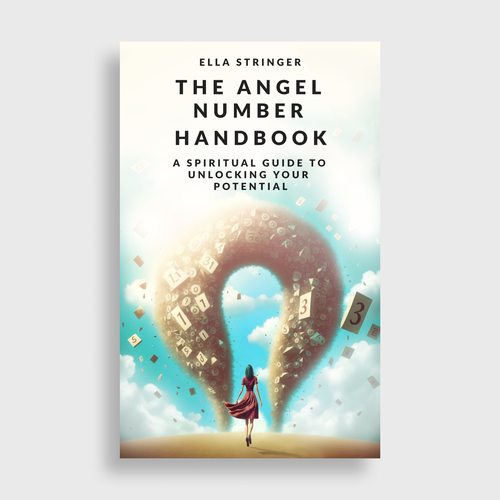 Designs | Ebook cover for book on angel numbers | Book cover contest