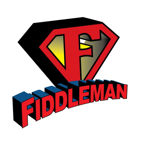 We need a Superman-style Logo for Fiddleman (F!) | Logo design contest