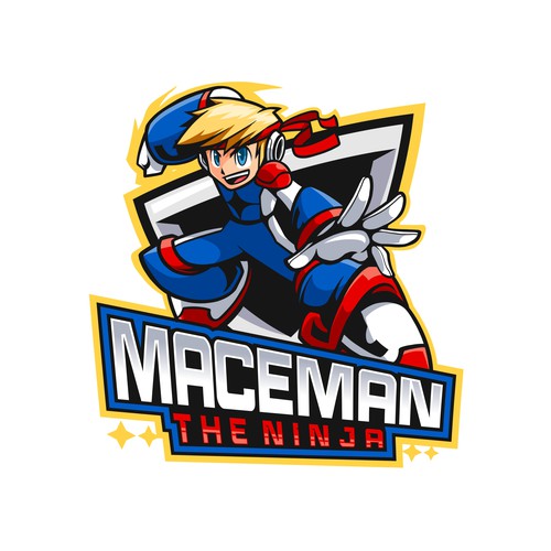 Designs | Kick butt logo for Maceman the Ninja Warrior | Logo design ...