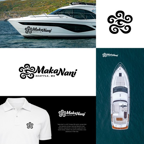 Designs | Hawaiian Boat Name Graphic for Small Yacht | Logo design contest