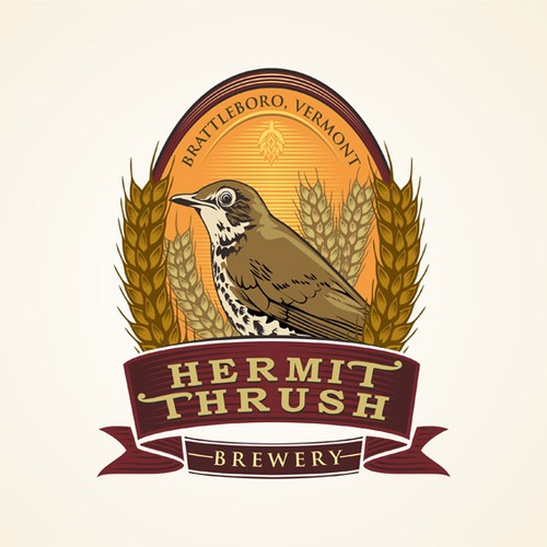 Rustic Vermont brewery needs YOU to put a bird on it! | Logo design contest