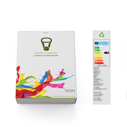 Create an Innovative Package Design for LED Lighting Home Solution ...