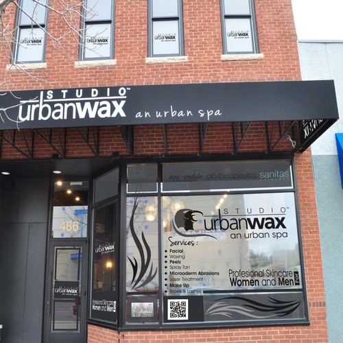 Help Design our Urban Spa's Store Front Door Entry and Window! with a ...