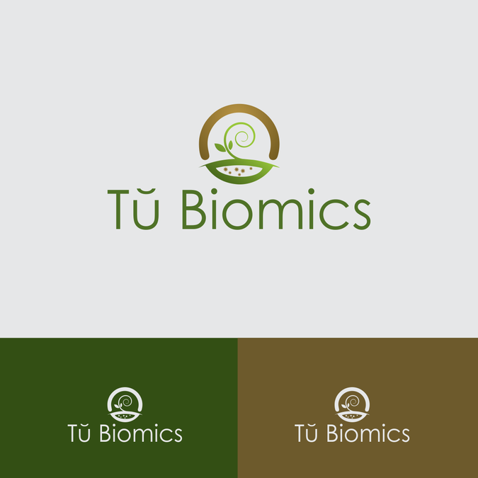 Unique inspired logo for Tŭ Biomics, an novel agtech start-up | Logo ...