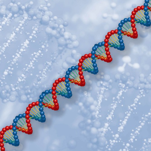 Fun, Creative Double Helix DNA Graphic | Illustration or graphics contest