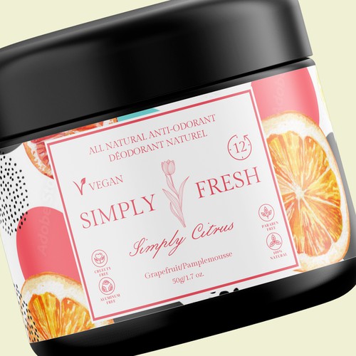 Designs | Natural Deodorant with a bit of a rebellious touch | Product ...