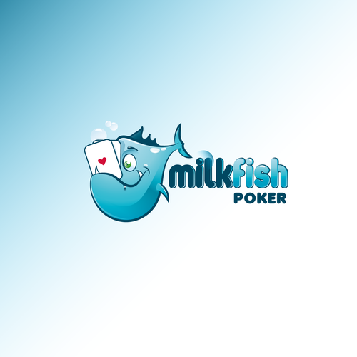 Fresh new logo for MilkFish Poker | Logo design contest