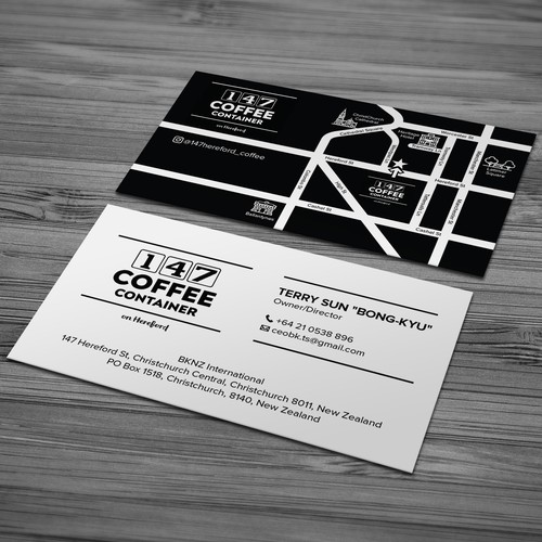 Business Card - Property Development Site / Coffee Container | Business ...