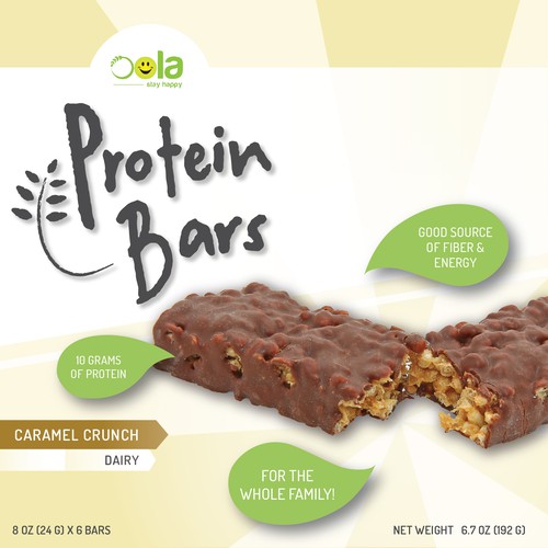 design a protein bar box | Product packaging contest
