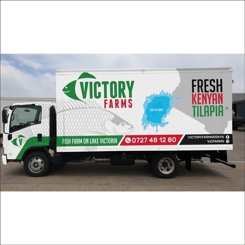 Designs | Truck Fleet Design for Kenyan Fish! | Car, truck or van wrap ...
