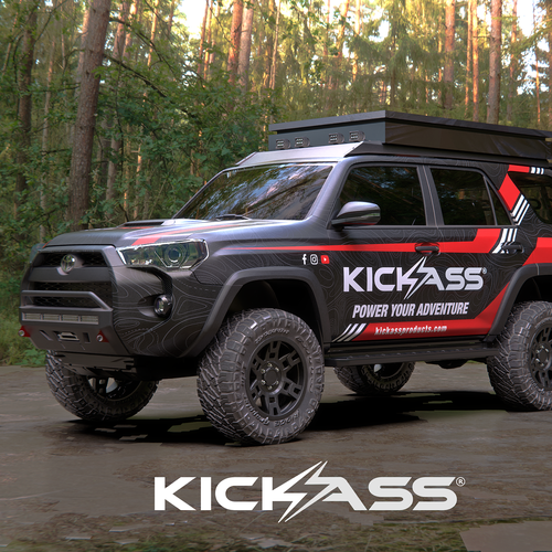 Designs | KickAss Vehicle Wrap | Car, truck or van wrap contest