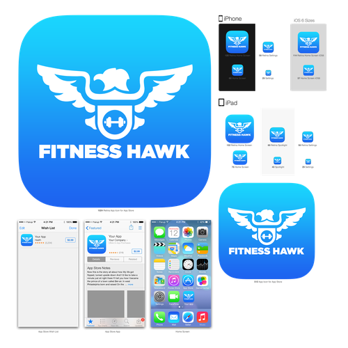 Recreate a Fitness App Icon | Icon or button contest