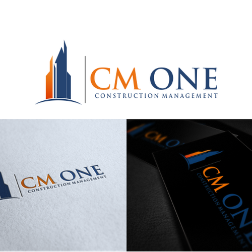 CM ONE CONSTRUCTION MANAGEMENT needs a new logo | Logo design contest