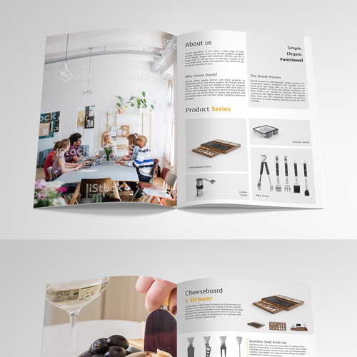 Modern booklet design | Brochure contest