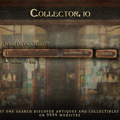 Background Illustration for Collector.io | Illustration or graphics contest