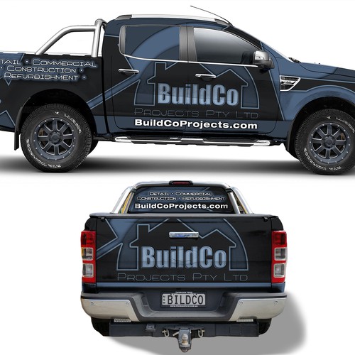 Designs | ***Bold car wrap for construction company to stand out ...