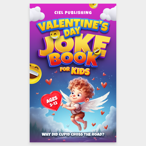Designs | Book cover design for catchy and funny Valentine's Day Joke ...