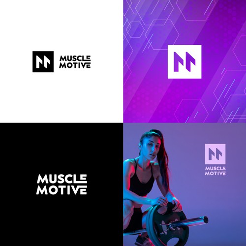 Designs | Design a Powerful Logo for MuscleMotive Workout Supplement ...
