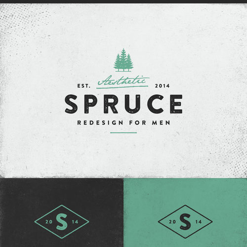 Designs | Spruce - Aesthetic Redesign for Men | Logo & brand identity ...