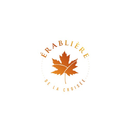 Érablière de la croisée, entreprise familiale du Québec | Logo design ...