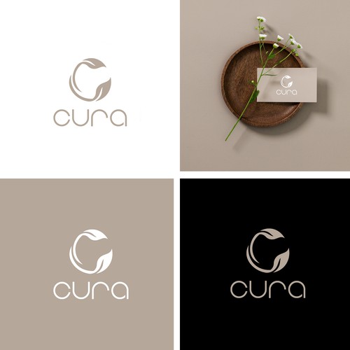 Designs | Craft the Icon of Natural Healing: Cura Logo | Logo design ...