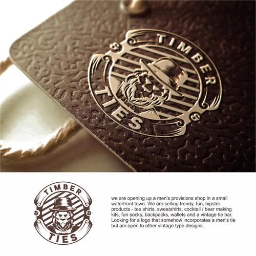 Designs | Design a Trendy Logo for a Men's Provisions Shop! | Logo ...