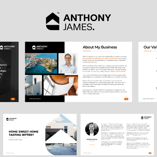 Designs | Create a modern/minimalist/edgy looking proposal template for ...