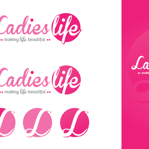 Designs | LadiesLife.com Logo - Your Big Break! | Logo design contest
