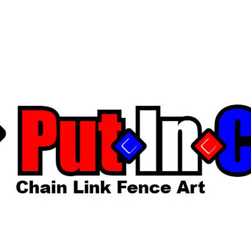 Designs | logo for Put-In-Cups * Chain Link Fence Art | Logo design contest