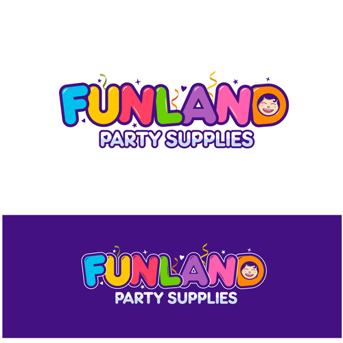Funland Logo Fun Land Kids Play Area Logo Design | 110 Logo Designs