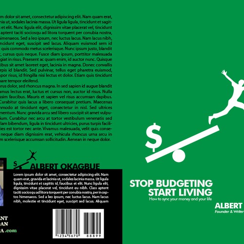 Designs | Minimalist book cover design: Stop Budgeting, Start Living ...