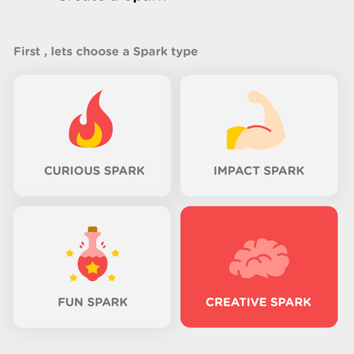 A New Way To Make Idea Real (Your spark begins here) | App design contest