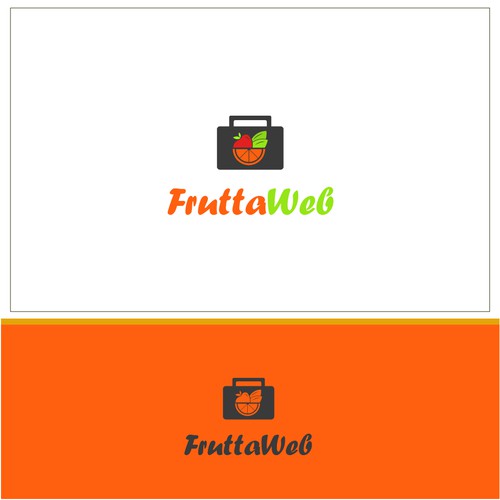 Create a logo for the first e-commerce of fresh fruit and vegetables ...