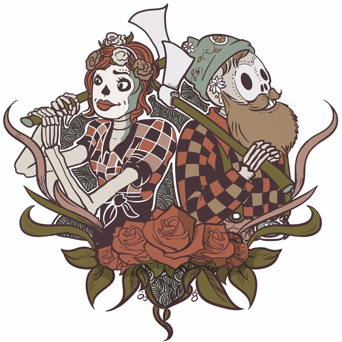 Lumberjack couple | Tattoo contest