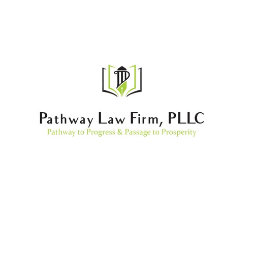 Logo for Pathway Law Firm, PLLC to bring its client's a "Pathway to ...