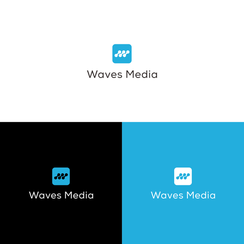 Wavesmedia needs a new modern and recognizable logo | Logo design contest