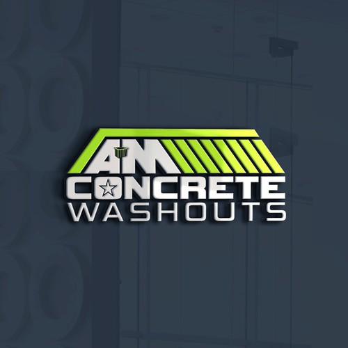 Designs | Design a eye catching logo for a new concrete washout tote ...