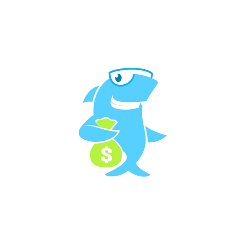 Designs | Create a simple modern minimal "shark dude" logo for our ...