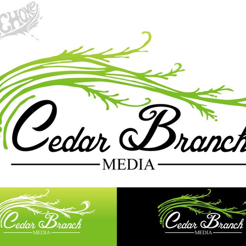 logo for Cedar Branch Media | Logo design contest