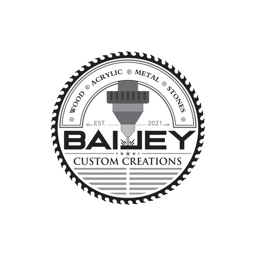 Designs | Laser cutting and engraving business needs custom logo to ...