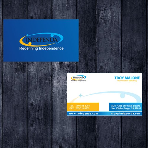 Business Card Design for a DEMO Company | Stationery contest