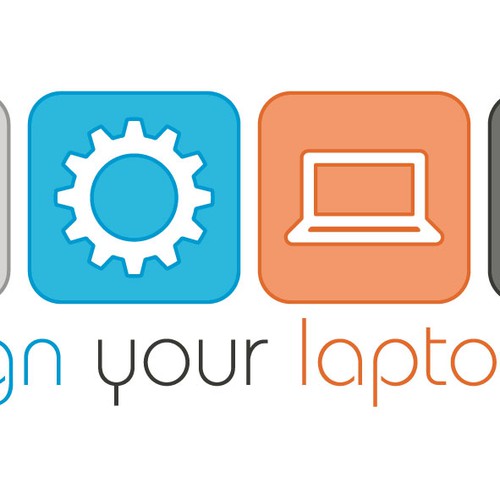 Create an iconic logo for "design your laptop life" | Logo design contest