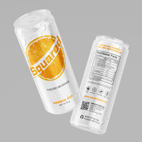 Designs | Clean - edgy beverage can for THC / CBD drink | Product ...