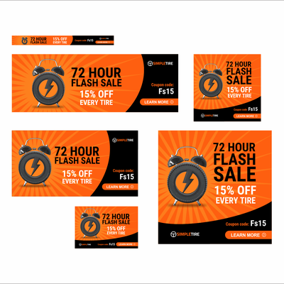 Custom Banner Ad Design Online | 99designs