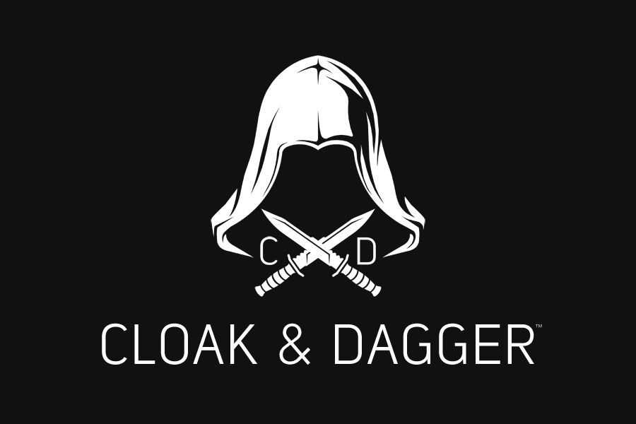 Create a military inspired brand logo for Cloak & Dagger | Logo design ...