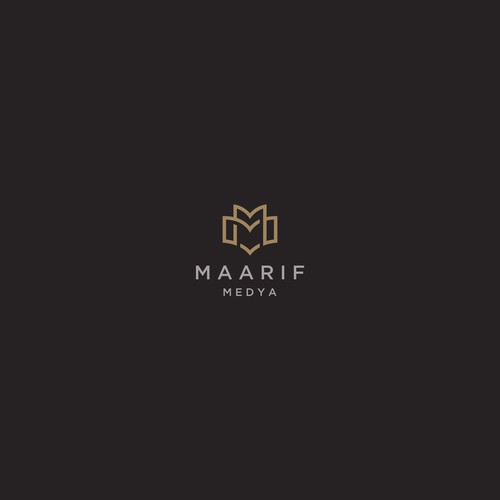 Design a luxurious logo for Maarif Medya | Logo & brand identity pack ...