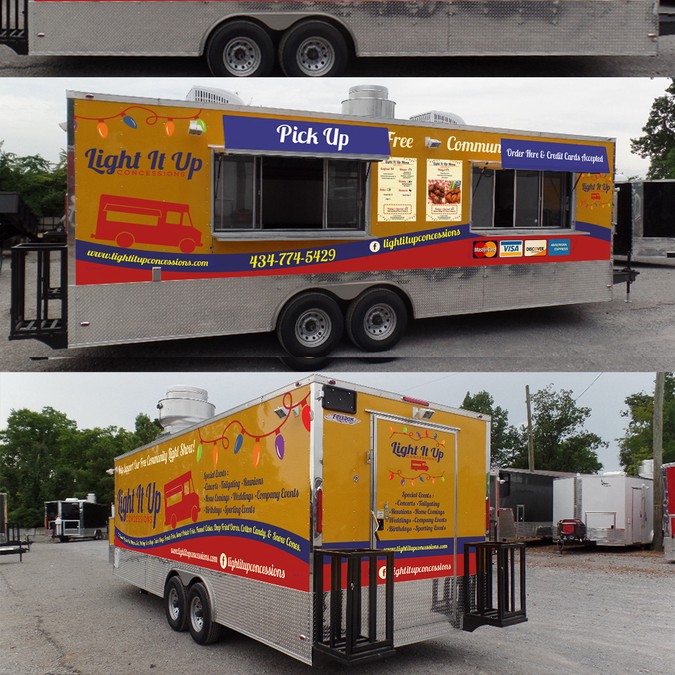 Create exterior design of new food truck | Car, truck or van wrap contest