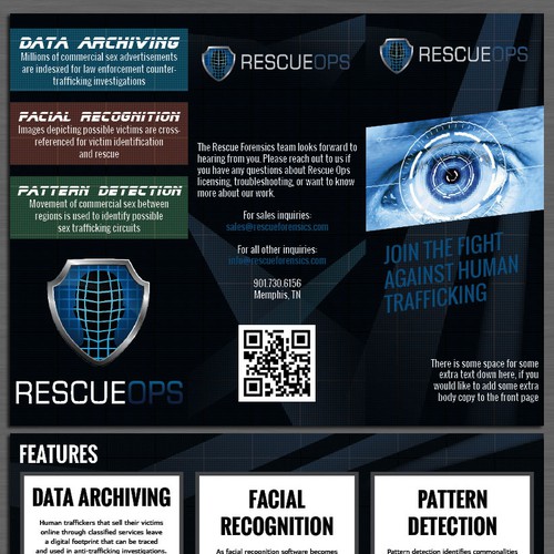 Create the next brochure design for Rescue Forensics | Brochure contest
