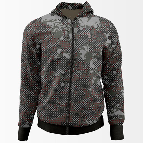 Designs | MILITARY INSPIRED MULTICAM BLACK WITH RED ACCENT ...